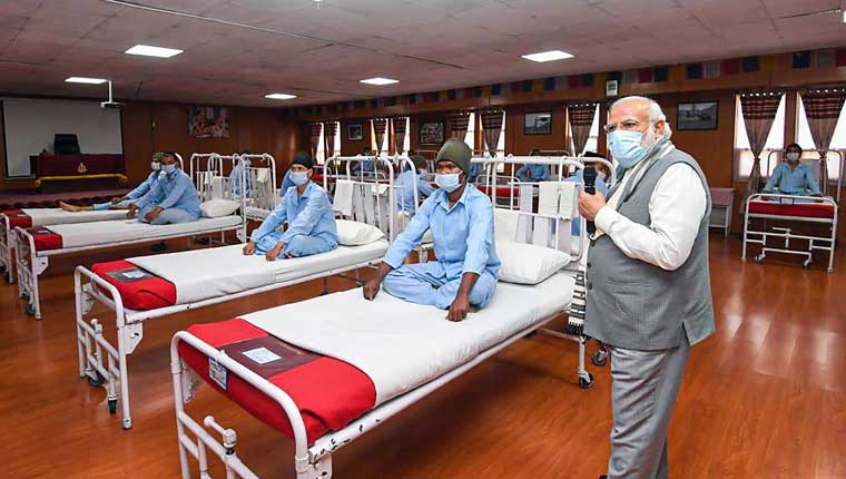 PM Modi's Leh visit: Army responds to criticism over medical facility ...