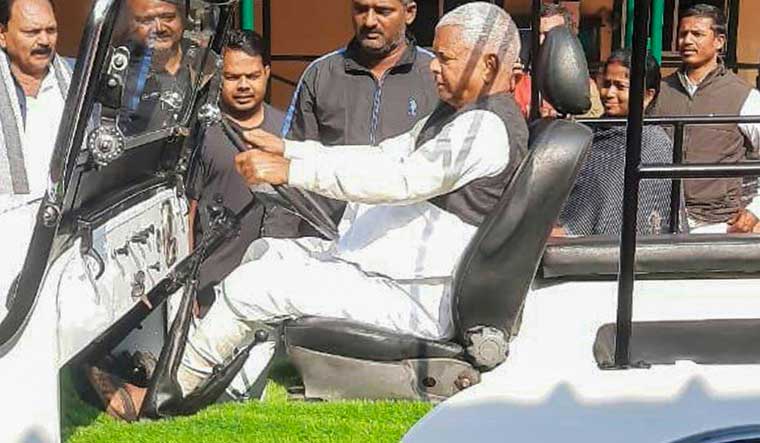 Lalu turns philosophical after driving for first time in years- The Week