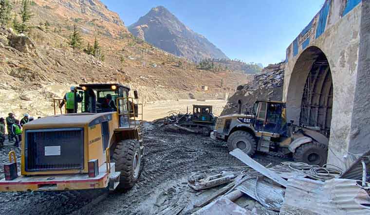 Drilling operation launched at Tapovan tunnel to rescue trapped workers ...