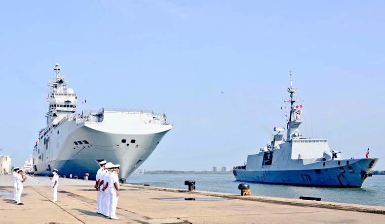 French Navy Mistral and La Fayette-class ships visit Kochi- The Week