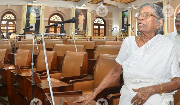 Veteran Communist leader and former Kerala minister KR Gouri, 102 ...