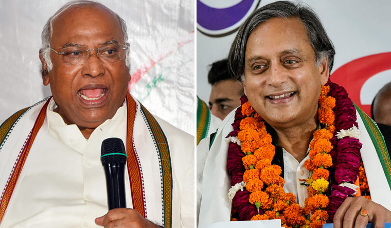 Kharge vs Tharoor: Congress all set to elect its next chief on Monday- The Week