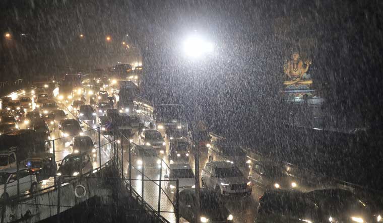 Bengaluru flooded again as heavy rain batters city; IMD issues yellow alert- The Week