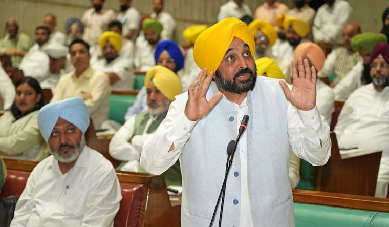 Punjab: Bhagwant Mann govt wins confidence vote; Congress, BJP abstain ...