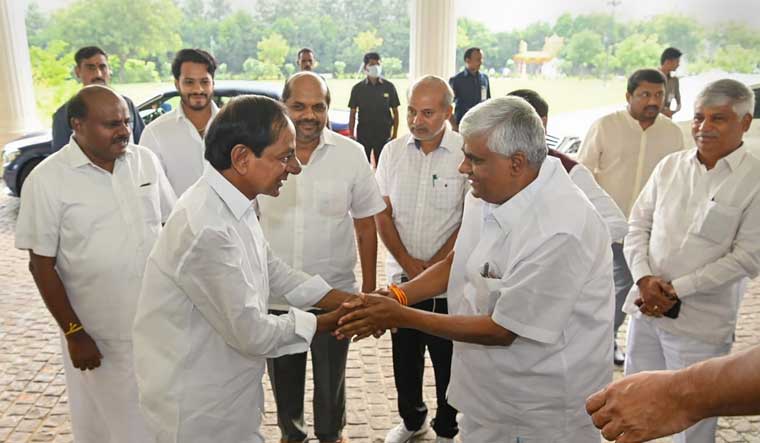 Telangana's KCR announces launch of national party Bharat Rashtra ...