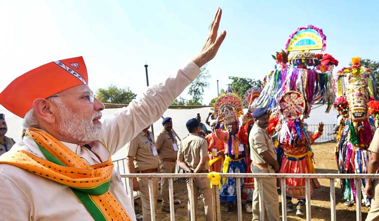 'I have made this Gujarat': PM Modi launches BJP's election slogan- The ...