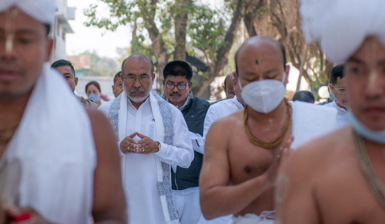 Trends show BJP closing in on halfway mark in leads in Manipur- The Week