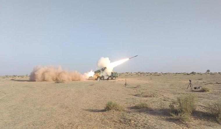 India successfully test-fires Pinaka missile systems- The Week
