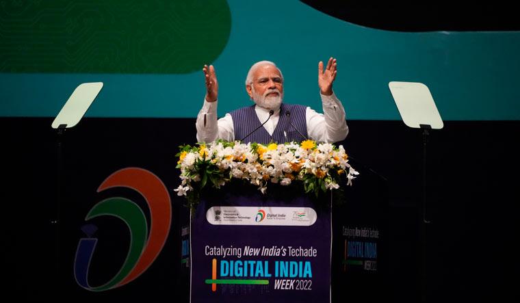 Digital India: PM Modi says India has eliminated all queues by going ...