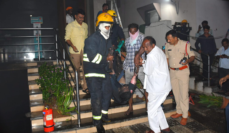 Eight dead in fire accident in Hyderabad- The Week