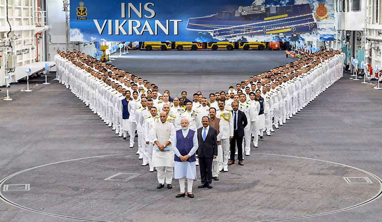 INS Vikrant symbol of aspirational, self-reliant new India, says Rajnath Singh- The Week