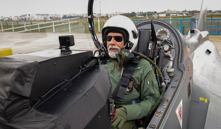 'Sense of pride and optimism', says PM Modi after flying Tejas fighter ...