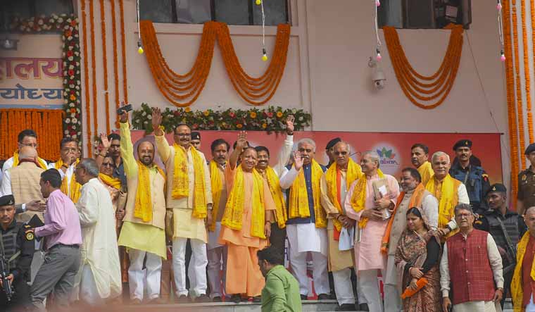 For the first time, UP government chairs a cabinet meeting in Ayodhya ...