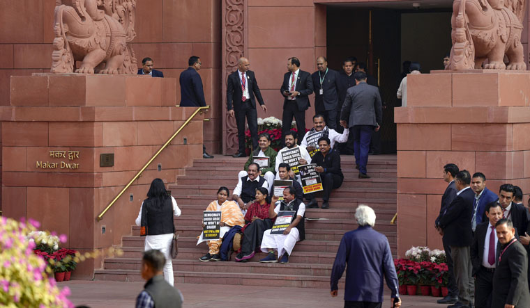 Parliament security breach: Both Houses adjourned; ‘Behave responsibly ...