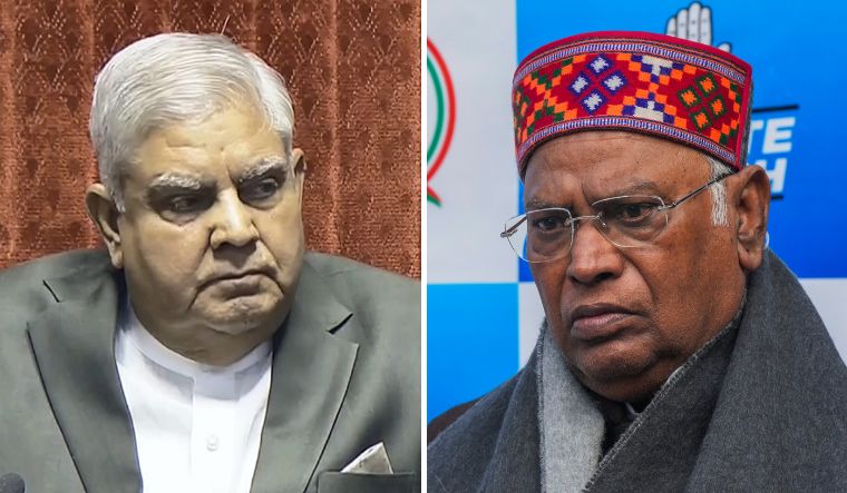 Kharge asks if he should rake up his Dalit origins after Dhankhar calls ...