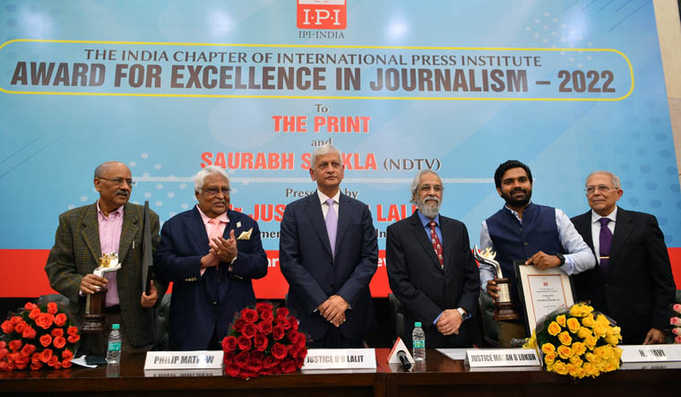 IPI-India award: The Print, NDTV win award for 'Excellence in ...