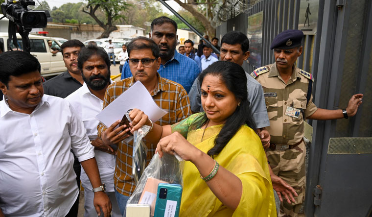 Delhi liquor policy case: BRS leader Kavitha submits her old phones to ED- The Week