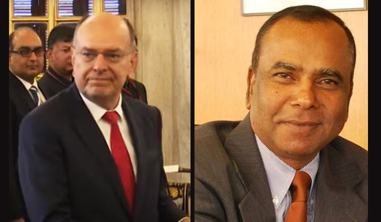 A letter from the Peruvian ambassador to a former Indian ambassador ...