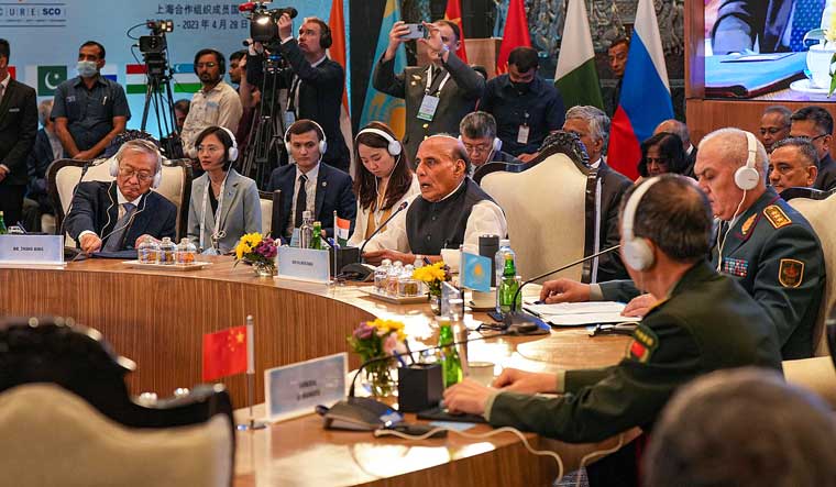 Rajnath Singh Chairs Sco Defence Ministers Meet Focus On Regional