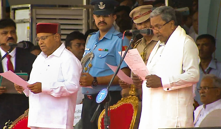 Siddaramaiah sworn in as Karnataka CM, Shivakumar his deputy - The Week