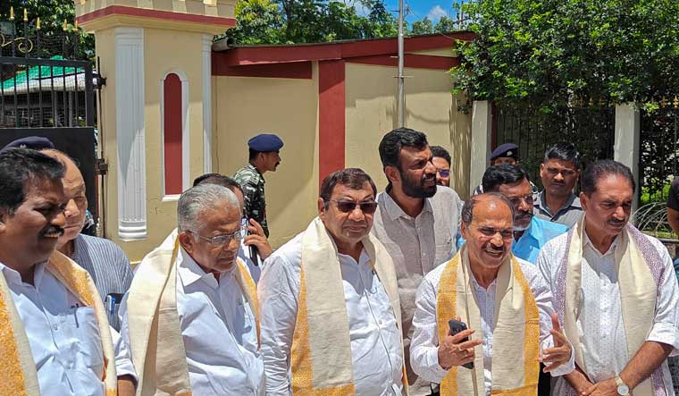 INDIA leaders meet Manipur Governor; submit memorandum- The Week