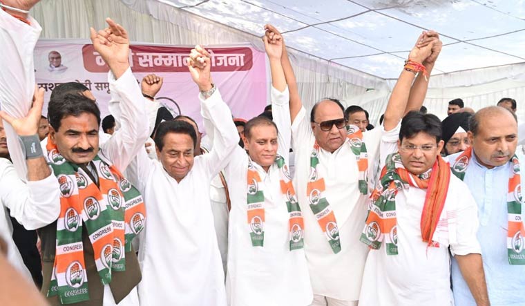 Madhya Pradesh: BJP MLA, senior leaders join Congress; likely to be ...