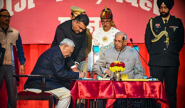 No question of leaving NDA ever, says Nitish Kumar- The Week