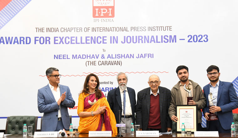 Freelance journalists Neel Madhav, Alishan Jafri win IPI-India Award for Excellence in ...
