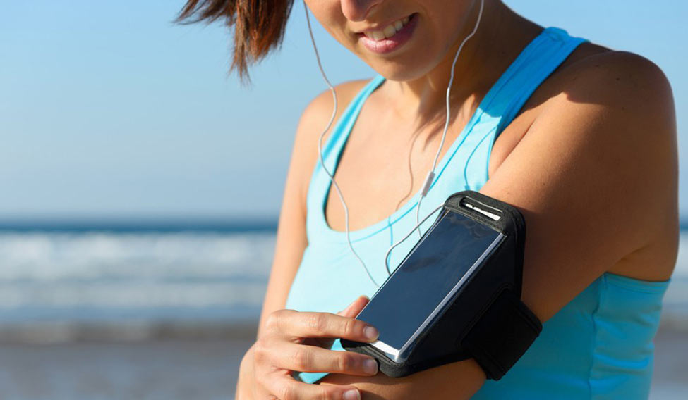 Smartphones as fitness tracker