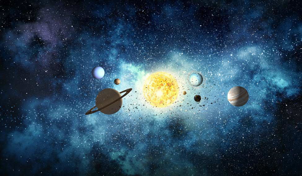 Actual Solar System Stars