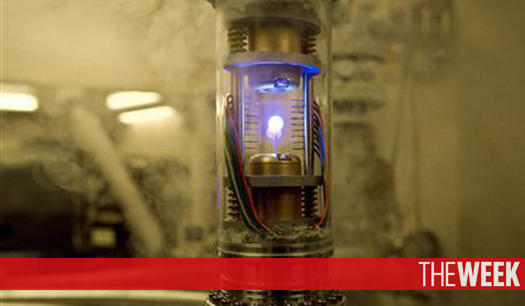 Scientists observe antihydrogen's spectral signature