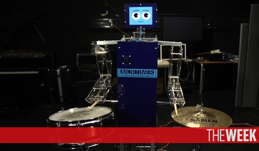 Meet Mortimer, a robot drummer that posts pictures on Facebook