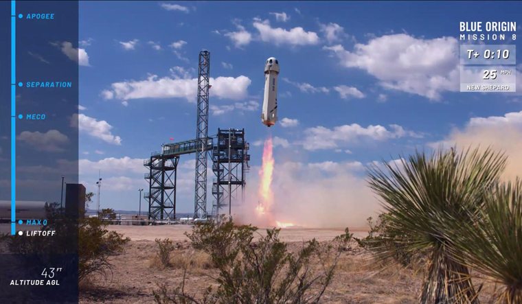 Bezos' Blue Origin launches its first space mission of 2018 - The Week