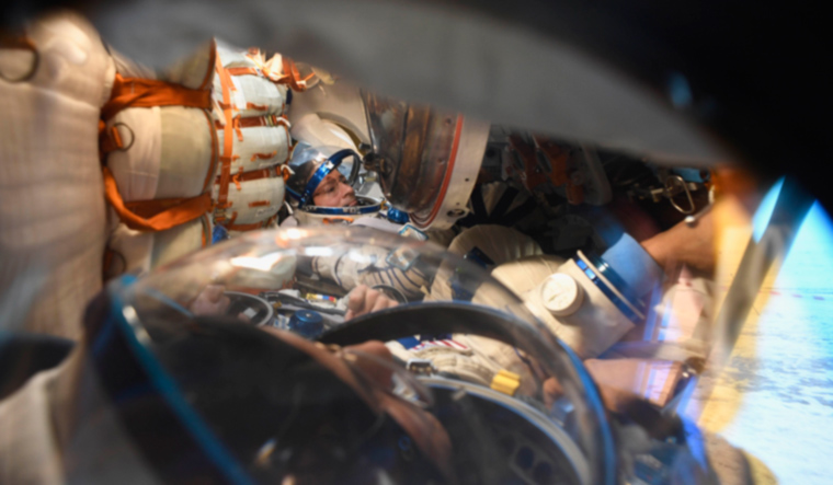 AI-based floating head to assist ISS astronauts- The Week