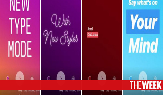 Instagram introduces 'type mode' for stories