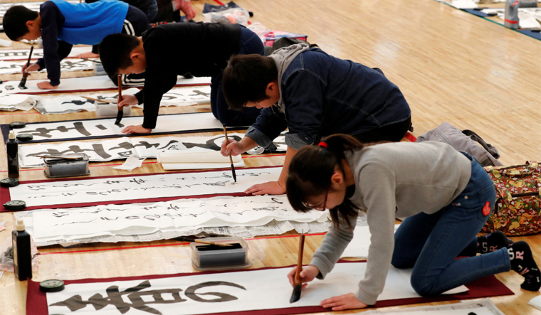 A call for more efforts to help calligraphy survive in the digital era ...