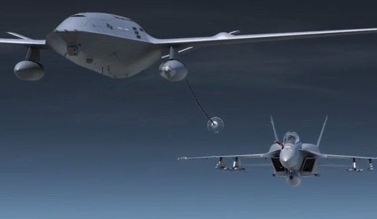 Boeing to develop stealth aerial refuelling drone for US Navy- The Week