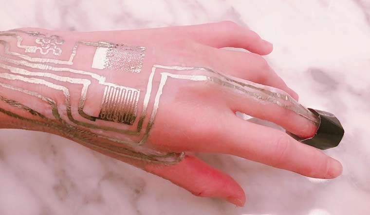 Wearable Circuits Printed Directly Onto Human Skin The Week