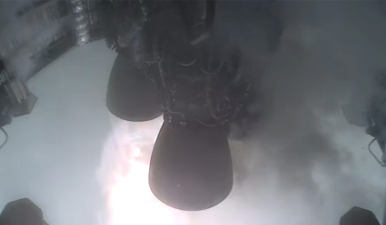 SpaceX launches test rocket, breaks apart before landing- The Week