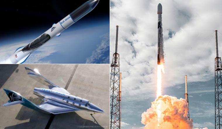 Behind the billionaire space race: Private players try to conquer the ...