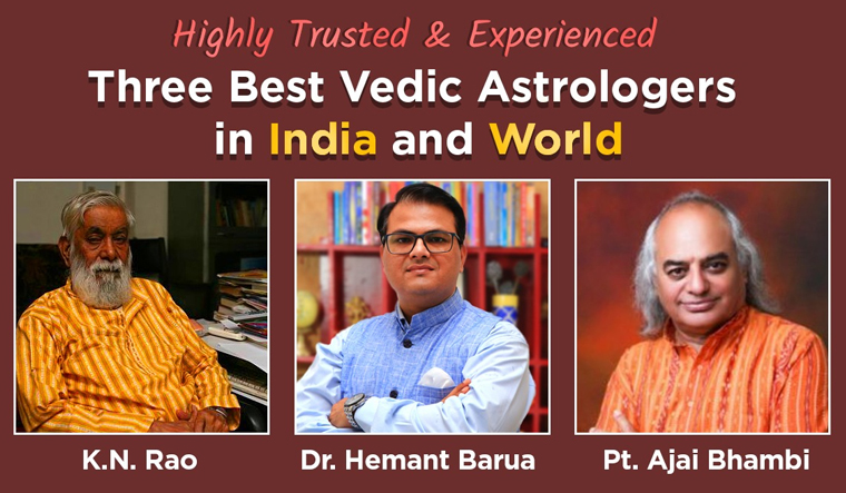 Three Best Vedic Astrologers in India and World: ft K.N. Rao, Dr ...