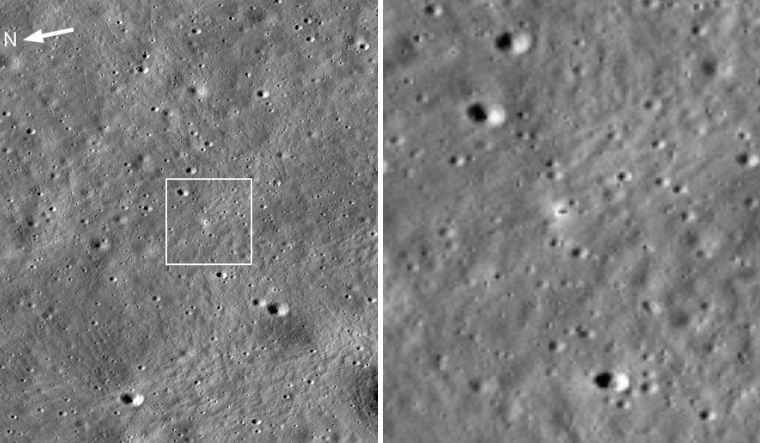 Chandrayaan-3: NASA's lunar orbiter spots Vikram lander's position on ...