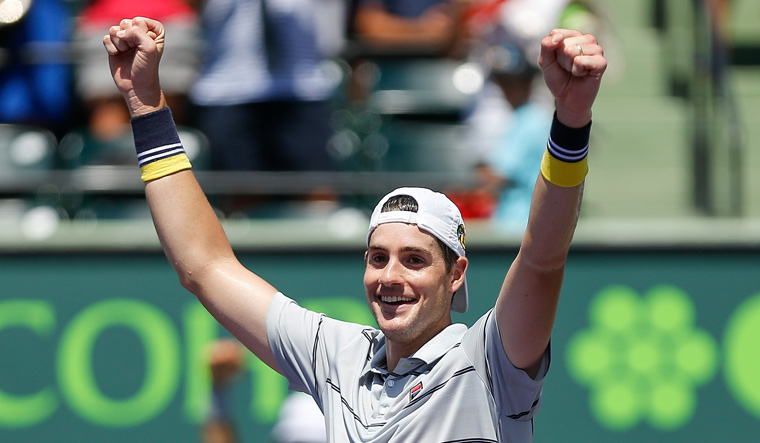 Isner stuns Del Potro to reach Miami final- The Week