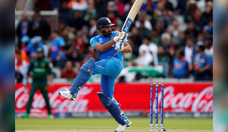 Rohit Sharma surpasses Dhoni's record of most international sixes by an ...