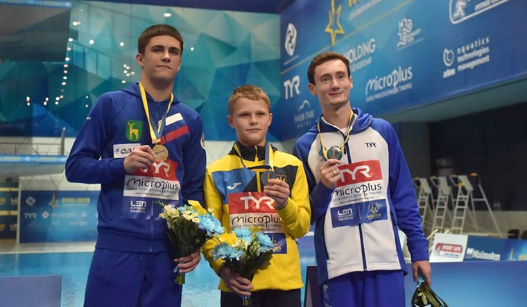 Meet Oleksii Sereda, 13, the youngest European diving champion- The Week