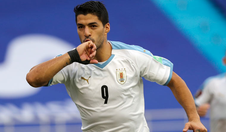 Luis Suarez tests COVID-19 positive, to miss World Cup qualifier ...