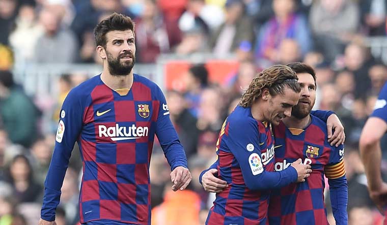 Messi confirms Barcelona players to take pay cut amid coronavirus ...