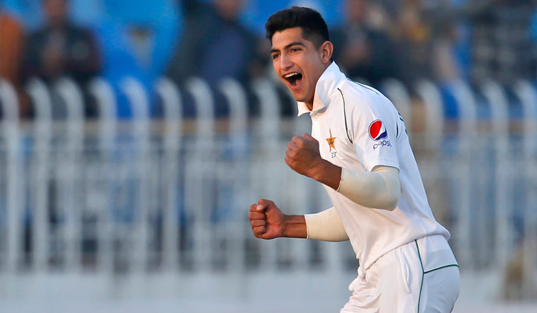 Pakistan's Naseem Shah becomes youngest player to claim Test hat-trick ...