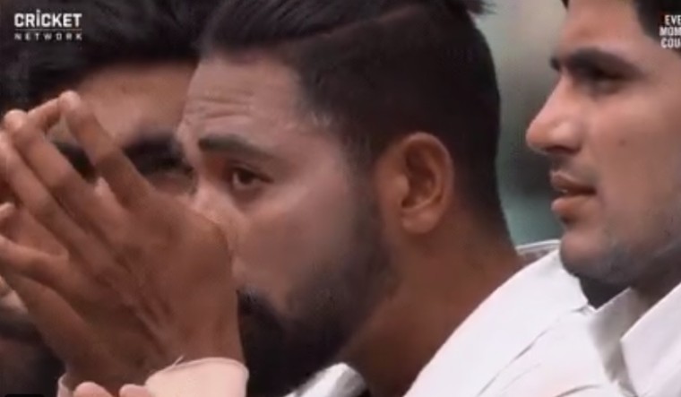 Mohammed Siraj in tears as Indian national anthem plays before Sydney ...