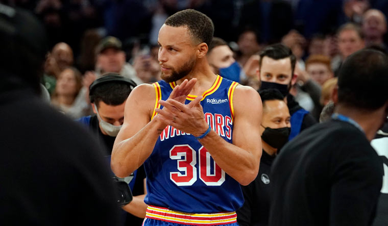King of Threes: Steph Curry breaks NBA record for career 3-pointers- The Week